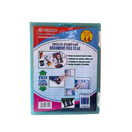 Jual DOCUMENT FILE CASE GUNINDO - A4 | Shopee Indonesia