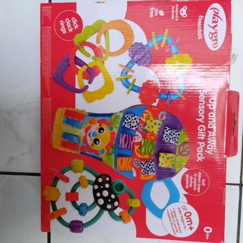 Jual Playgro Up and Away Teething gift pack mainan gigit bayi | Shopee ...