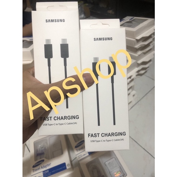 Jual Kabel Data Samsung Super Fast Charging Usb Type-C To Type-C 3A ...