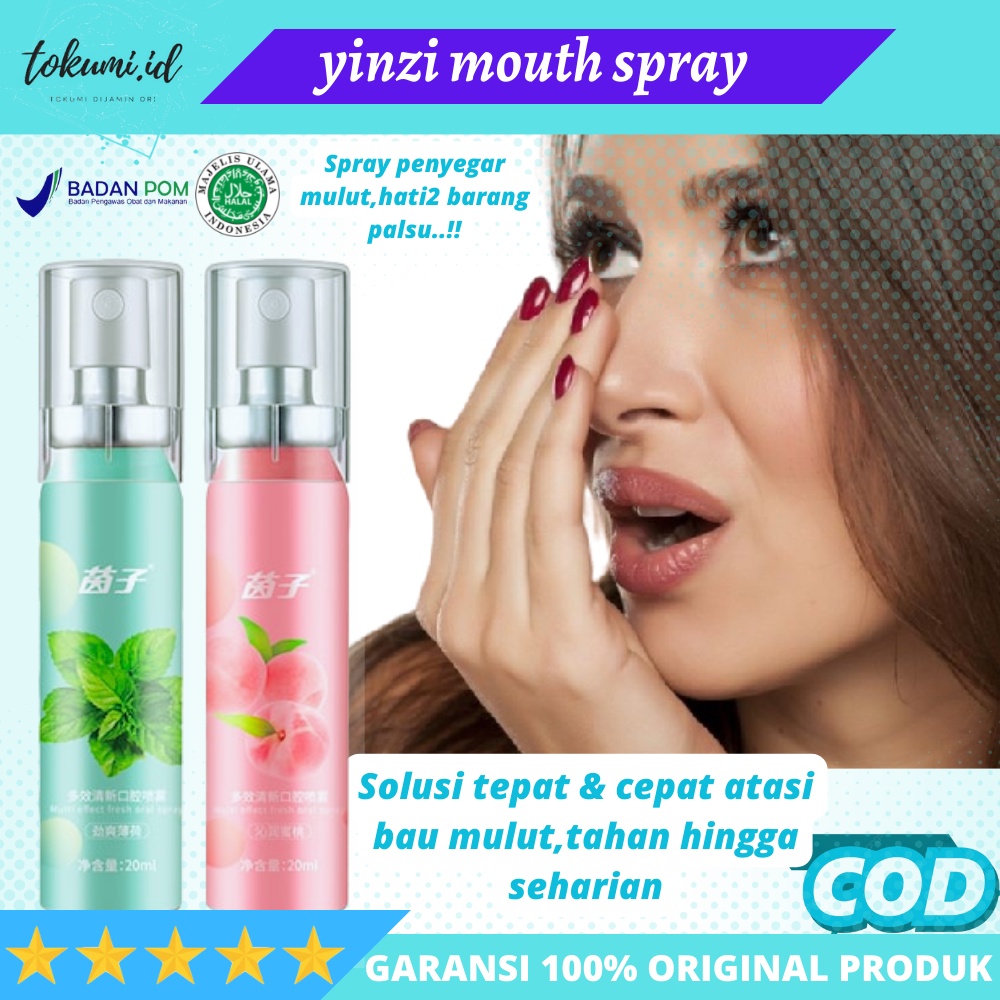 Jual Penghilang Bau Mulut Pengharum Mulut Dan Penyegar Nafas Tahan ...