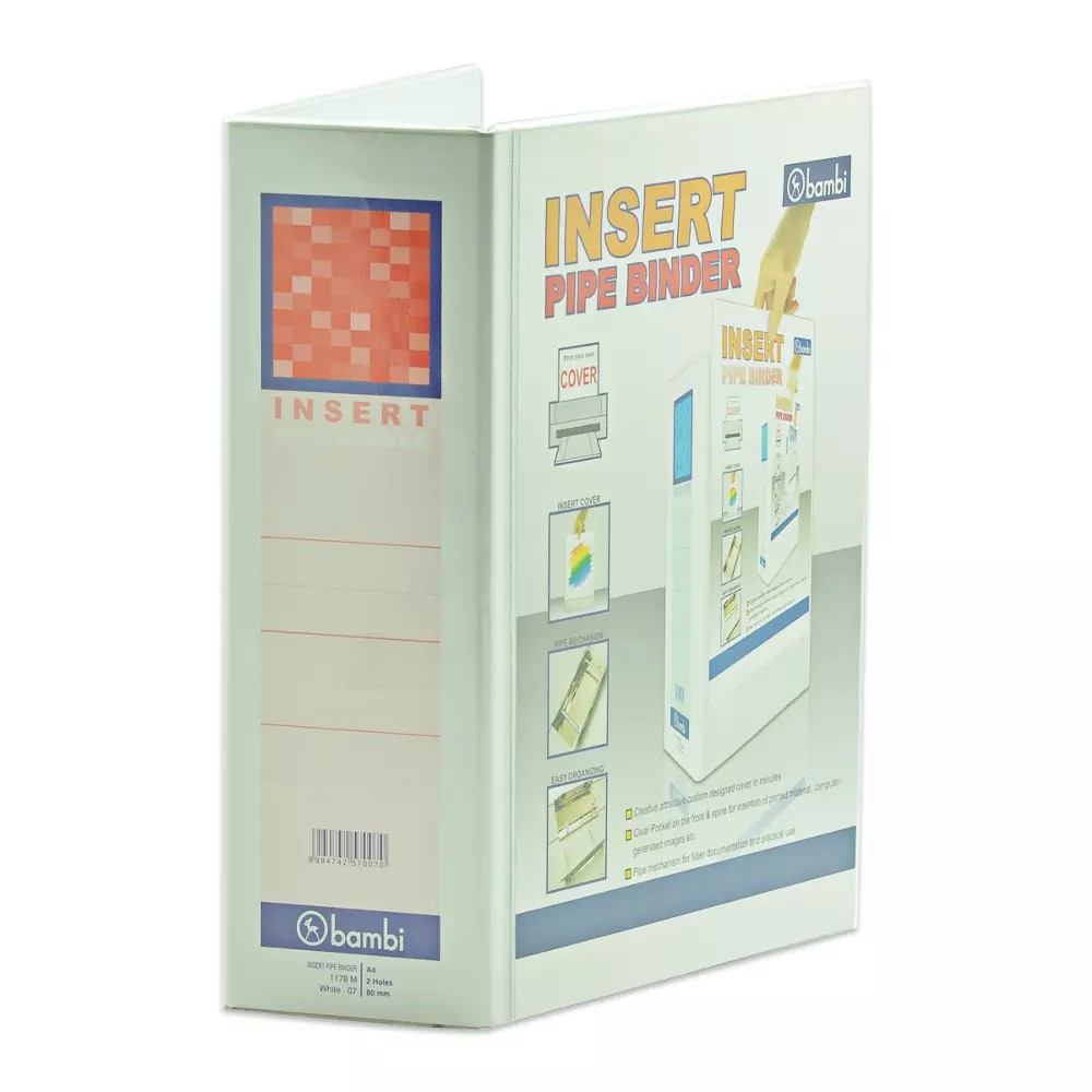 Jual PIPE BINDER+MICA OVERLAY 1178M A4 8CM BAMBI ( ID : 173163 ...