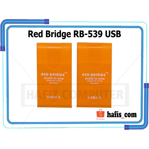 Jual Card Reader 4 slot Red Bridge RB-539 USB | Shopee Indonesia