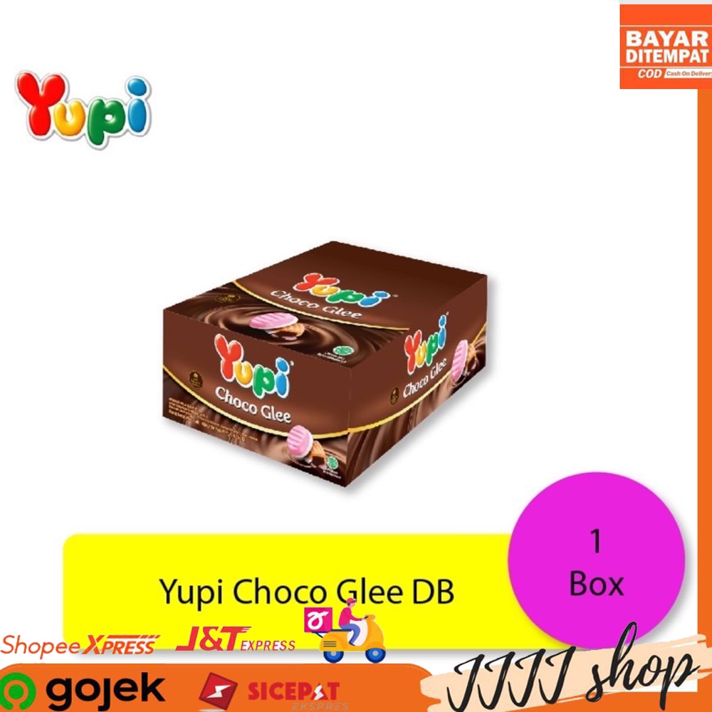Jual Permen Yupi Gummy Rasa Choco Glee Coklat Blackberry Seaworld Box ...