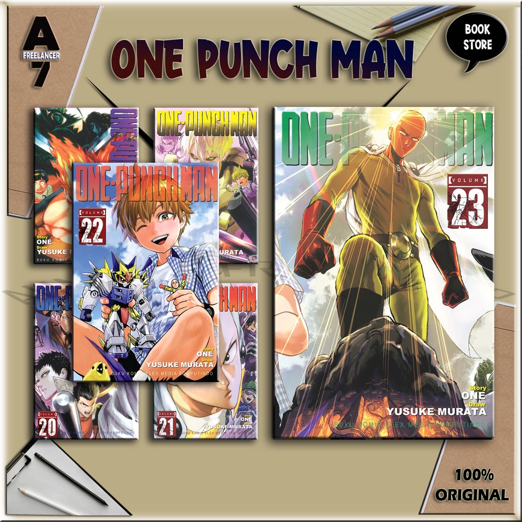 Jual Komik One punch man vol 18 - 23 | Shopee Indonesia