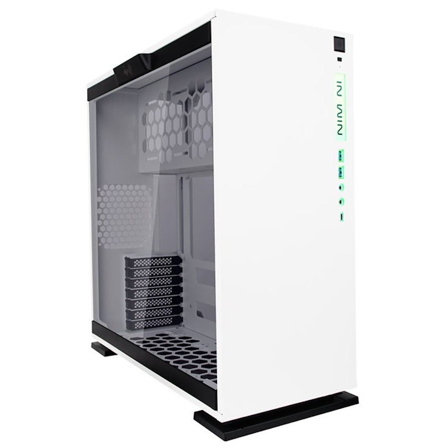 Jual InWin 303C White - Type-C Mid Tower ATX Tempered Glass Gaming Case ...