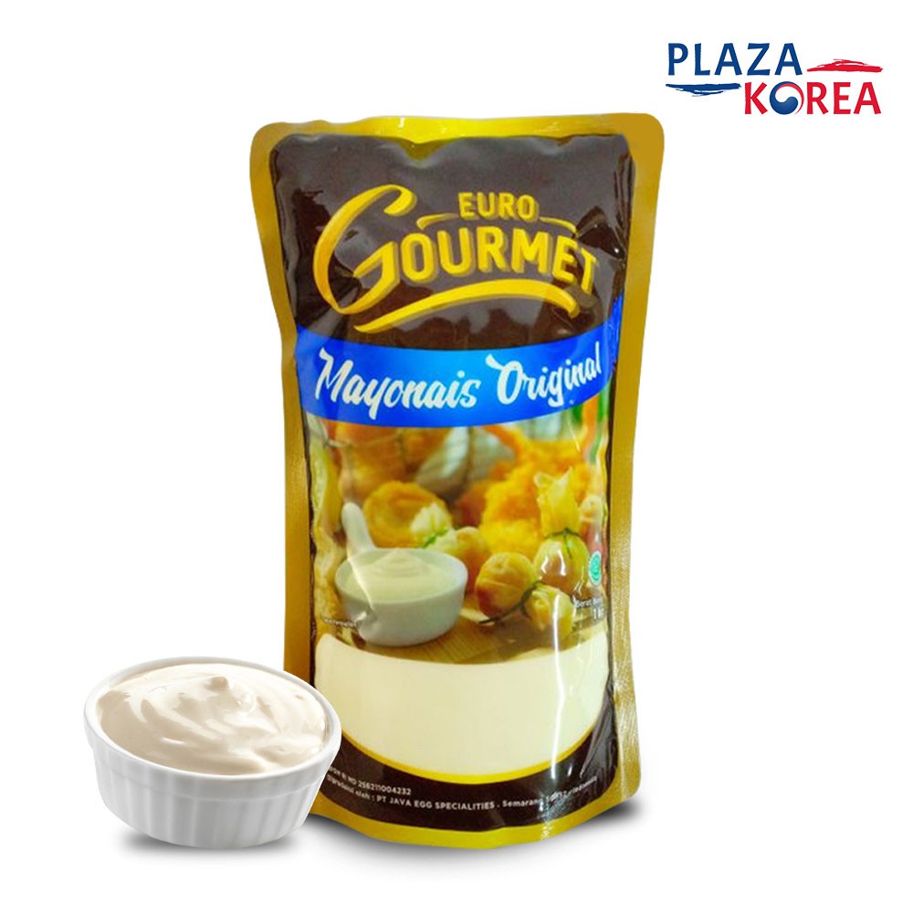 Jual EURO GOURMET MAYONNAISE SAUCE ORIGINAL - MAYONAISE KEMASAN POUCH ...