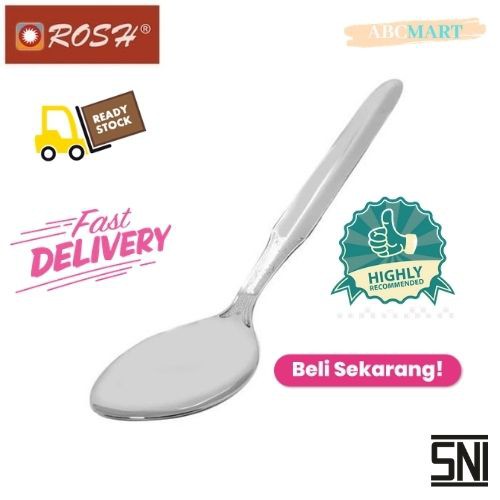 Jual [BISA COD] PROMO Sendok Saji Model Oval Stainless Tebal Anti Karat ...