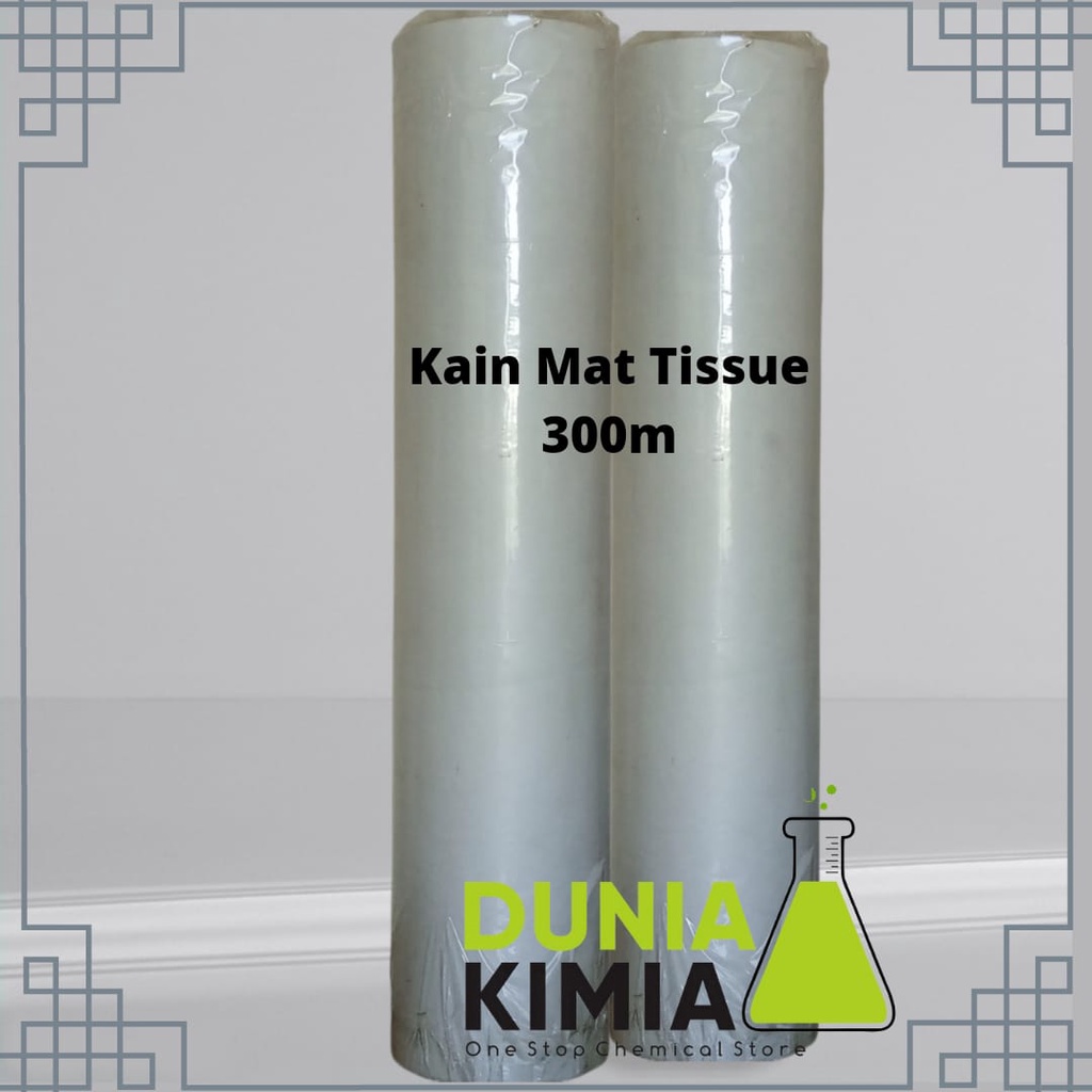 Jual Kain Mat Tissue - Fiberglass Matt Tissue PE - Serat Fiber Tissue ...