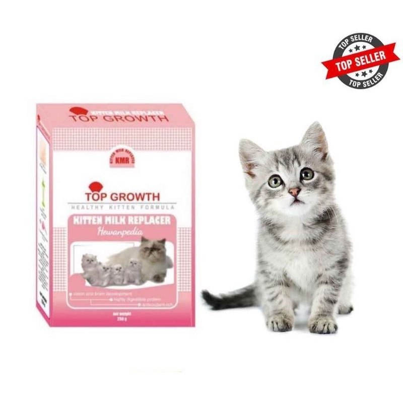 Jual SUSU Kucing TOP GROWTH 30 gr per sachet Setara GROWSSY baby cat ...