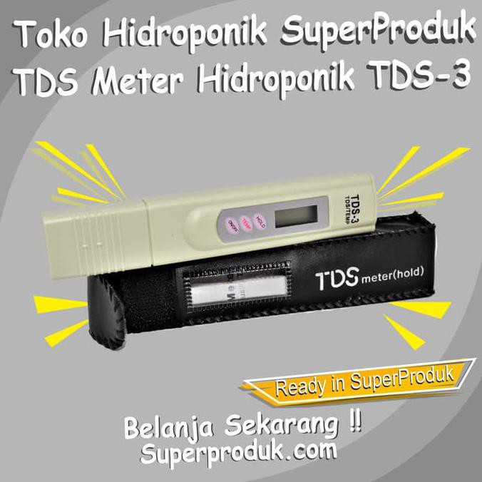 Jual Produk Ready Tds-3 Meter Alat Ukur Ppm Air Ppm Larutan Hidroponik ...