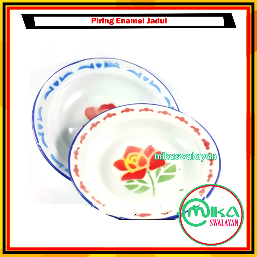 Jual Piring Jadul Seng Motif Bunga ukuran 20 cm | Shopee Indonesia