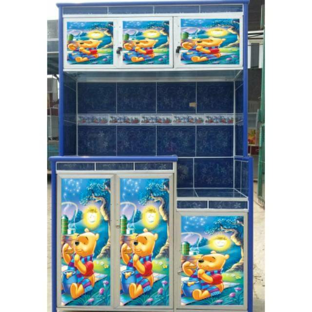 Jual Sticker rak piring 6 pintu | Shopee Indonesia