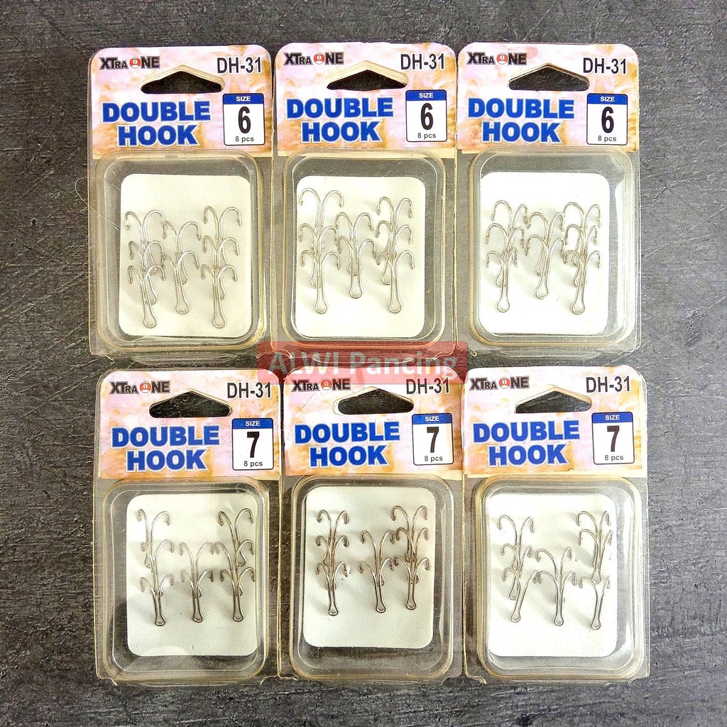 Jual Kenzi Double Hook DH31 ~ MATA KAIL XTRA ONE | Shopee Indonesia