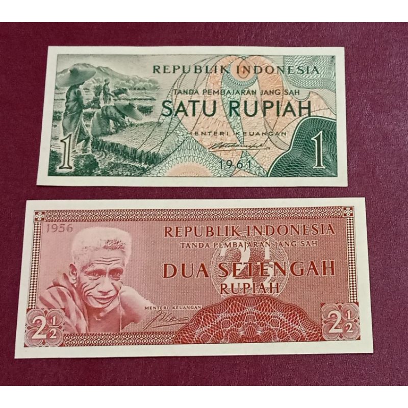 Jual uang beda tahun satu rupiah dan dua setengah rupiah | Shopee Indonesia