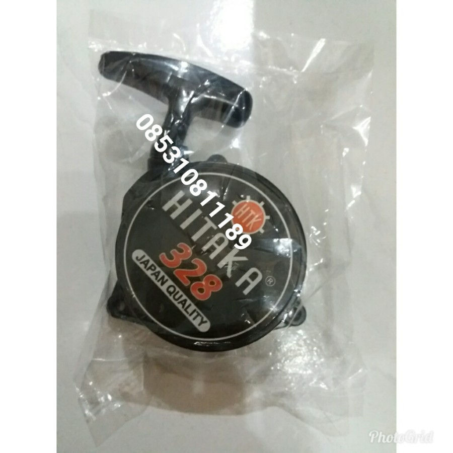 Jual Recoil Starter Bukan Tasco 328 Tarikan Mesin Potong Rumput Gendong 328 Model Lama | Shopee ...
