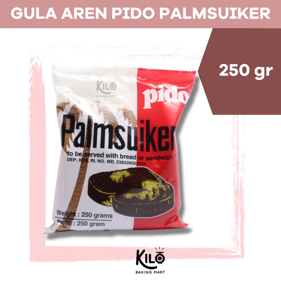 Jual PIDO Palm Suiker Gula Pasir Gula Aren kemasan 250gr | Shopee Indonesia