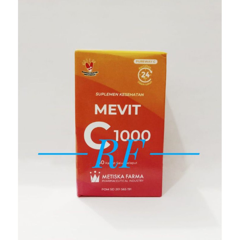 Jual Mevit C 1000 Tab isi 30 (Metiska Farma) | Shopee Indonesia