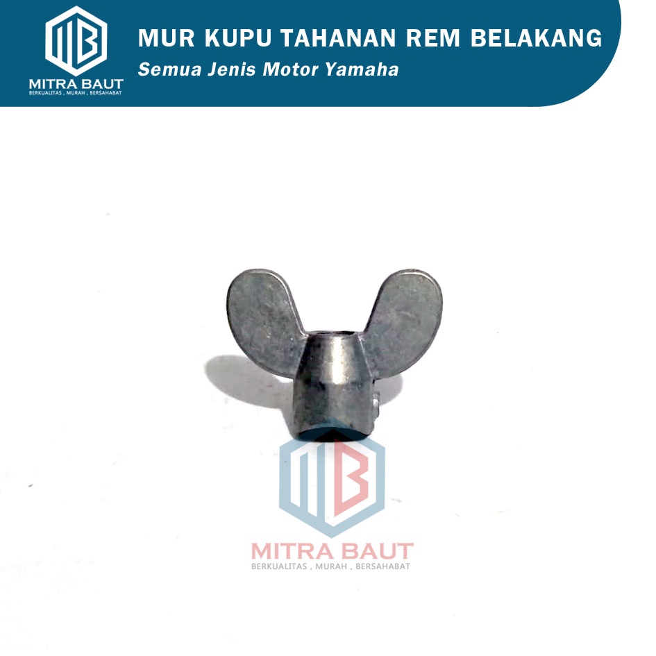 Jual Mur Tahanan/Mur Kupu-kupu/Kawat/Tiang/Lidi Rem Belakang/Kupu Kupu ...