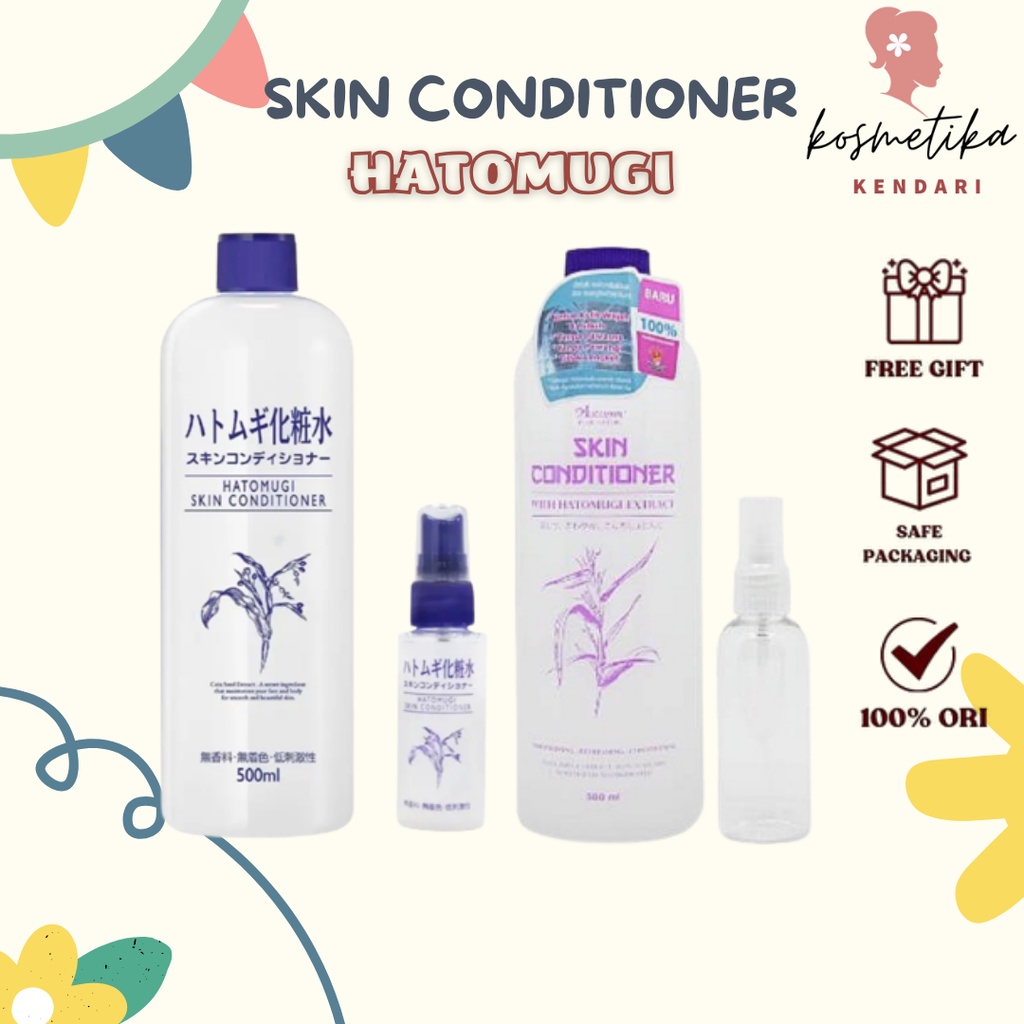 Jual Hatomugi Skin Conditioner 500ml Original Japan (Free Spray ...