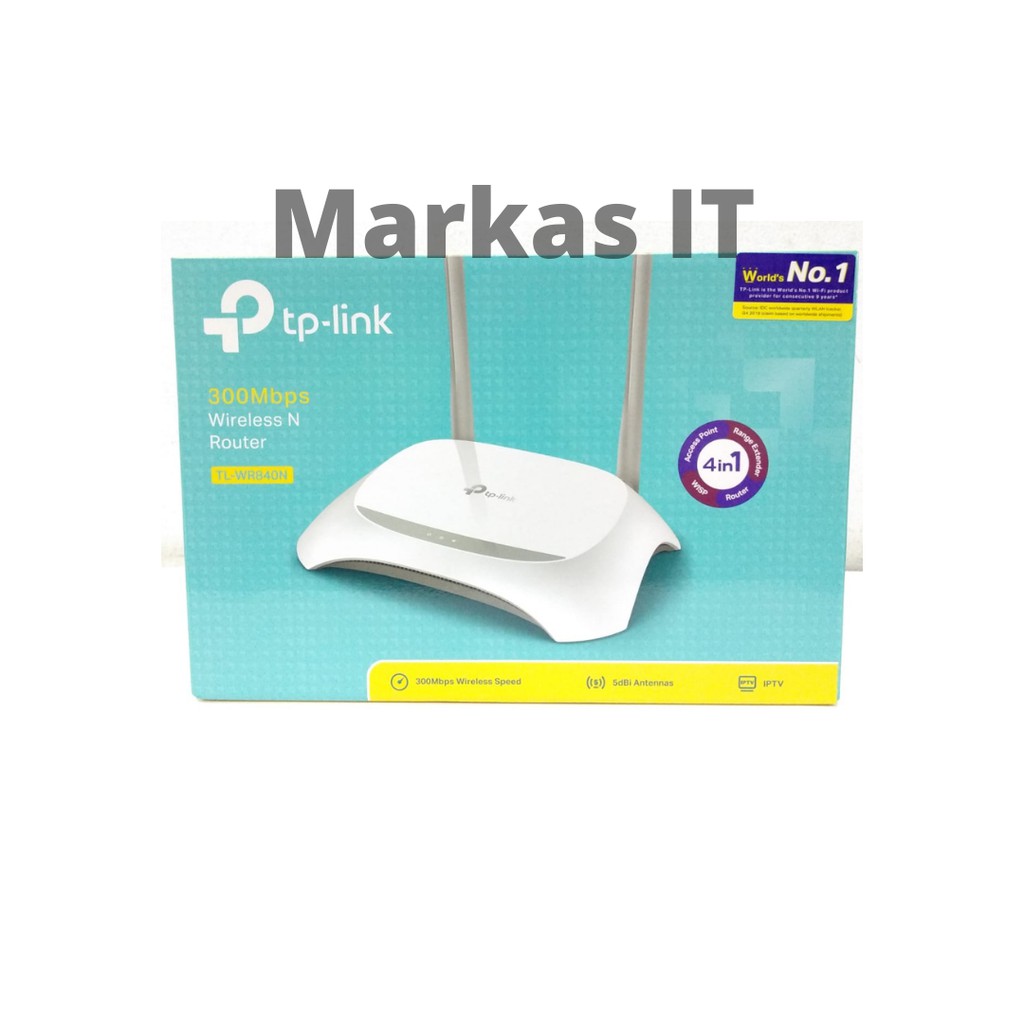 Jual TP-Link TL-WR840N 300Mbps Wireless N Routerr | Shopee Indonesia
