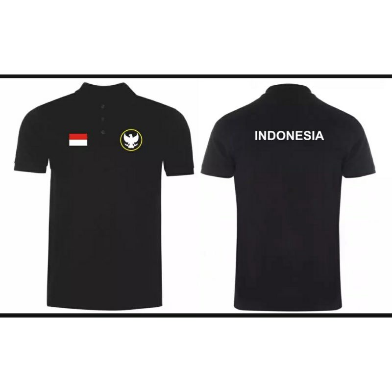 Jual BAJU KERAH POLO TIMNAS INDONESIA // POLO TIMNAS GARUDA INDONESIA ...
