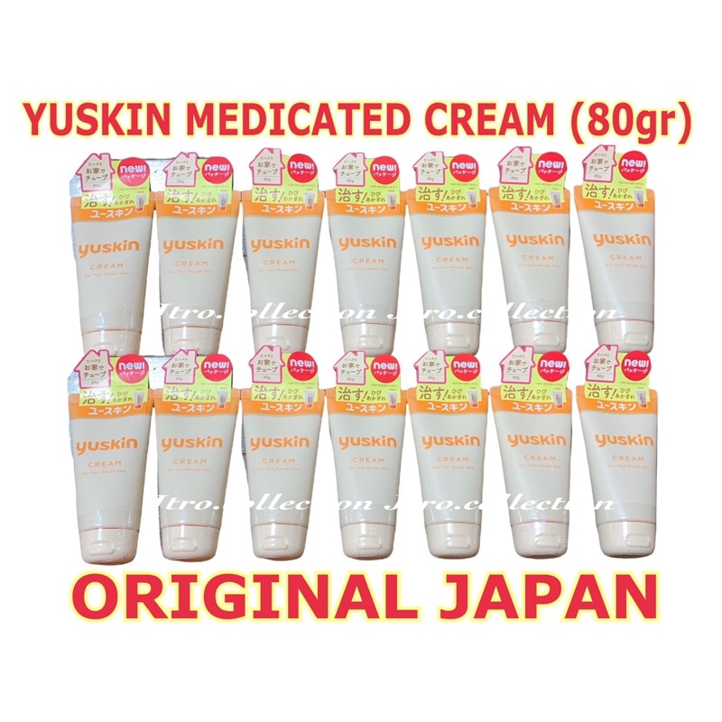 Jual (ORIGINAL JAPAN) Yuskin medicated cream - cream alergi pecah pecah - cream kapalan - cream ...