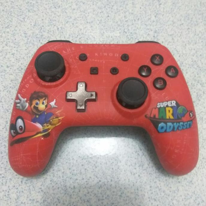 Jual Jual Nintendo Switch Pro Controller Super Mario Odyssey Limited ...
