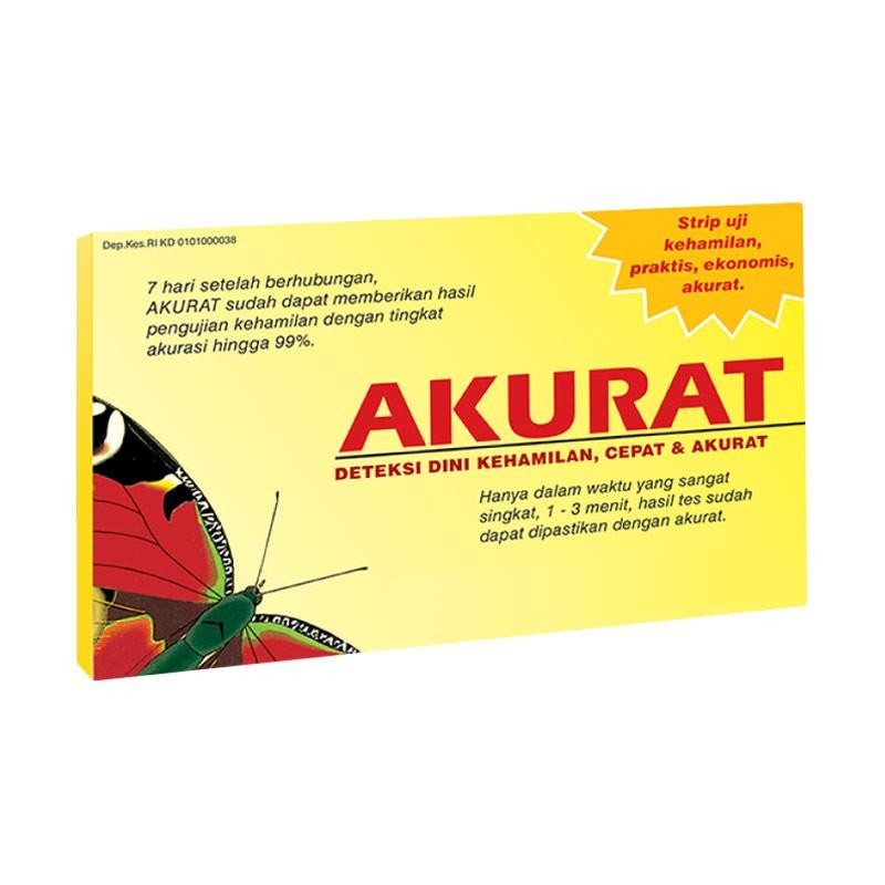 Jual AKURAT TEST PACK STRIP | Shopee Indonesia