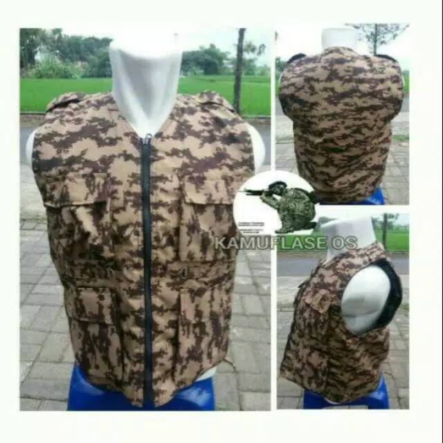 Jual Rompi loreng digital pramuka - rompi lapang | Shopee Indonesia