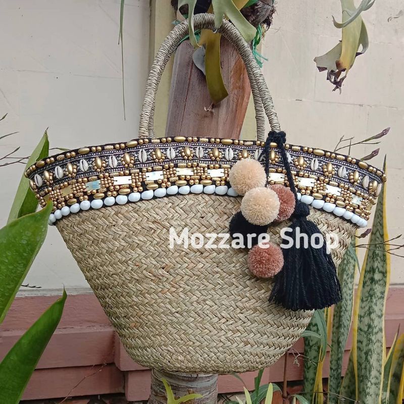 Jual tas mendong bali rotan handmade tas anyaman bali murah | Shopee ...