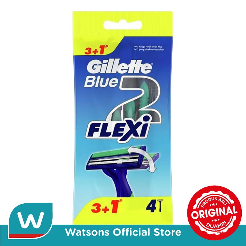 Jual Gillette Blue 2 Flexi 4s | Shopee Indonesia