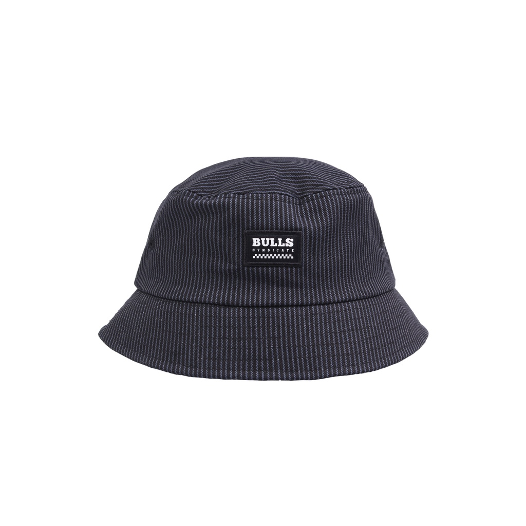 Jual BULLS SYNDICATE Bucket Hat Malta Black Grey | Shopee Indonesia