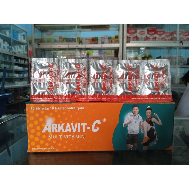 Jual ARKAVIT C TABLET ISI10 | Shopee Indonesia