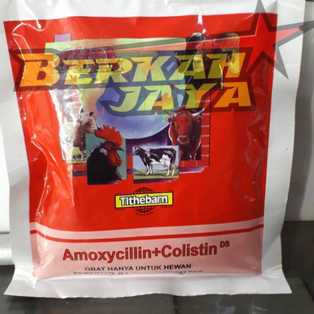Jual Amoxycillin + Colistin obat pencernaan hewan ayam | Shopee Indonesia