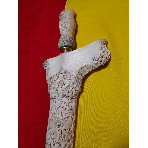 Jual warangka keris sandang walikat ukir bunga 3 dimensi | deder keris | gagang keris | hulu ...