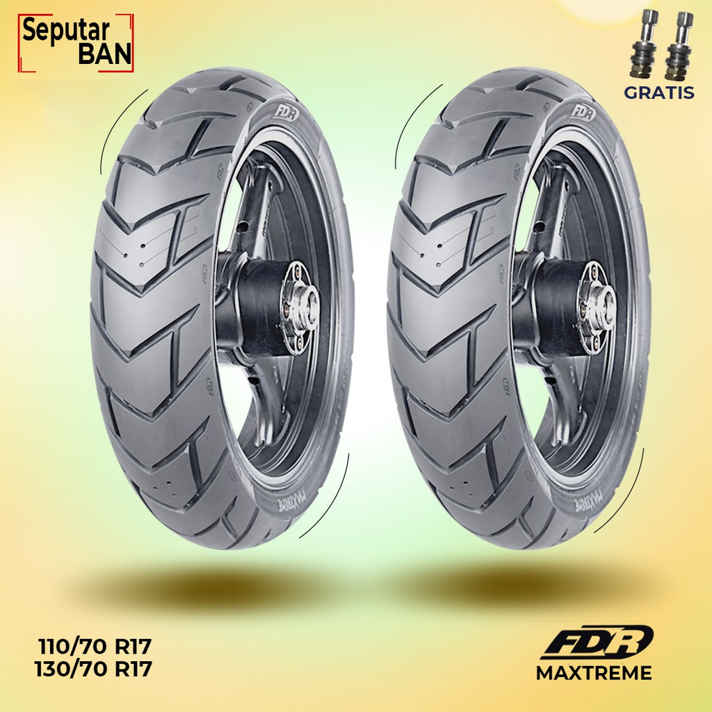Jual Sepasang Ban Motor Touring - Supermoto FDR MAXTREME 110/70-17 dan ...