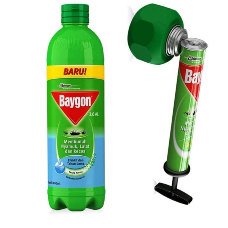 Jual Baygon Liquid Spray Fragrance Free 400ml / Baygon cair 3 varian ...
