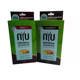 Jual NYU Henna Shampoo Hair Colour 1 pcs(20 ML) | Shopee Indonesia