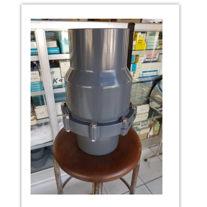 Jual Swing Checkvalve Check valve PVC KDJ 4 inch 4"inch Tusen Klep TABOK Model Klep pvc | Shopee ...