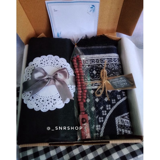 Jual Kado Sarung Sajadah Mini Tasbih//Termurah paket gift box //Gift ...