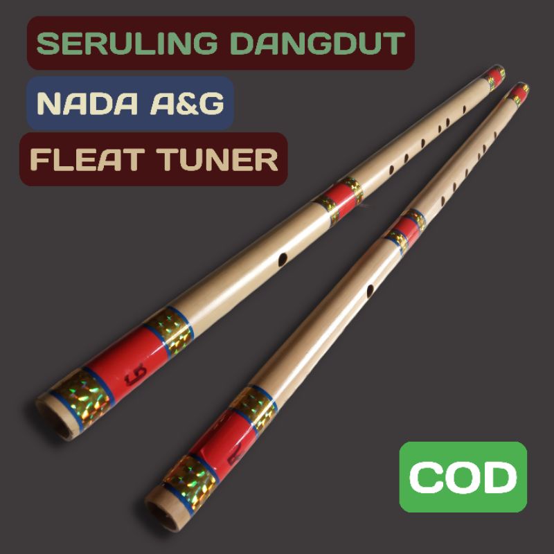 Jual SERULING DANGDUT 2 PIC NADA DASAR G & A | Shopee Indonesia