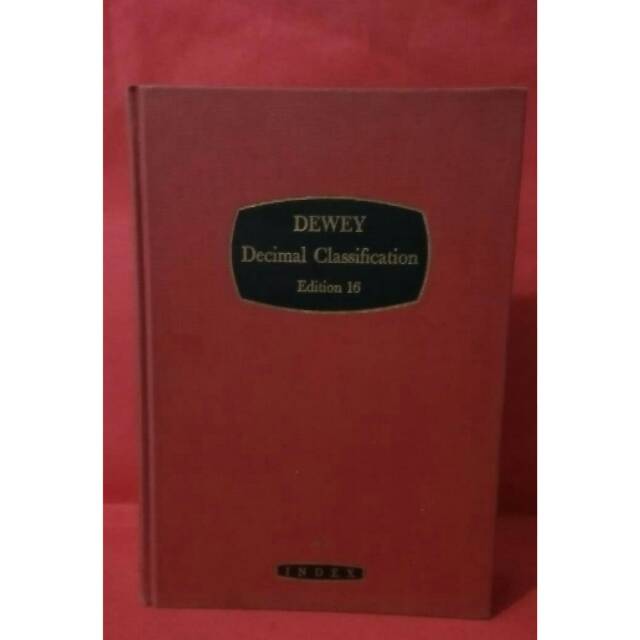 Jual Buku Dewey Decimal Classification Edition 16 | Shopee Indonesia