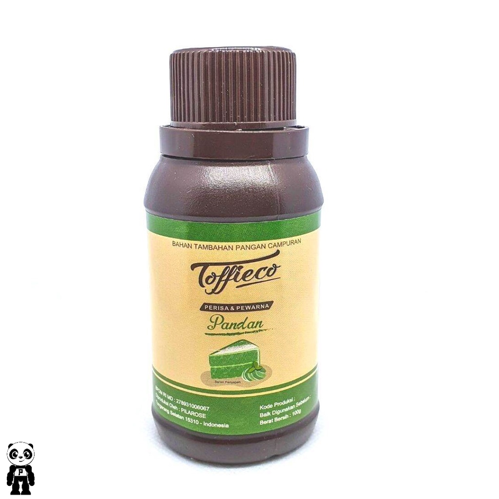 Jual Toffieco Pasta Pandan 100g Toffieco Pandan Flavoring | Shopee ...