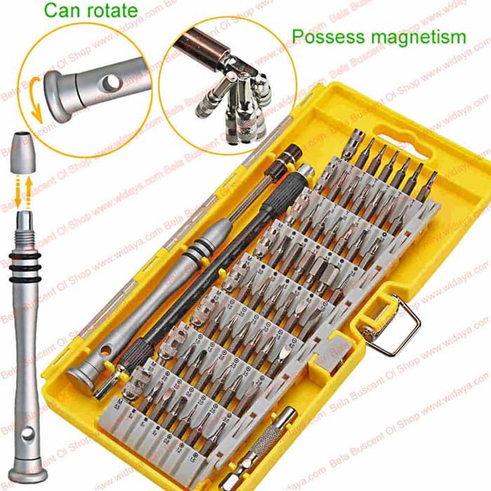 Jual BISA COD Obeng Magnet Presisi Lengkap HP Smartphone iPhone Mac ...