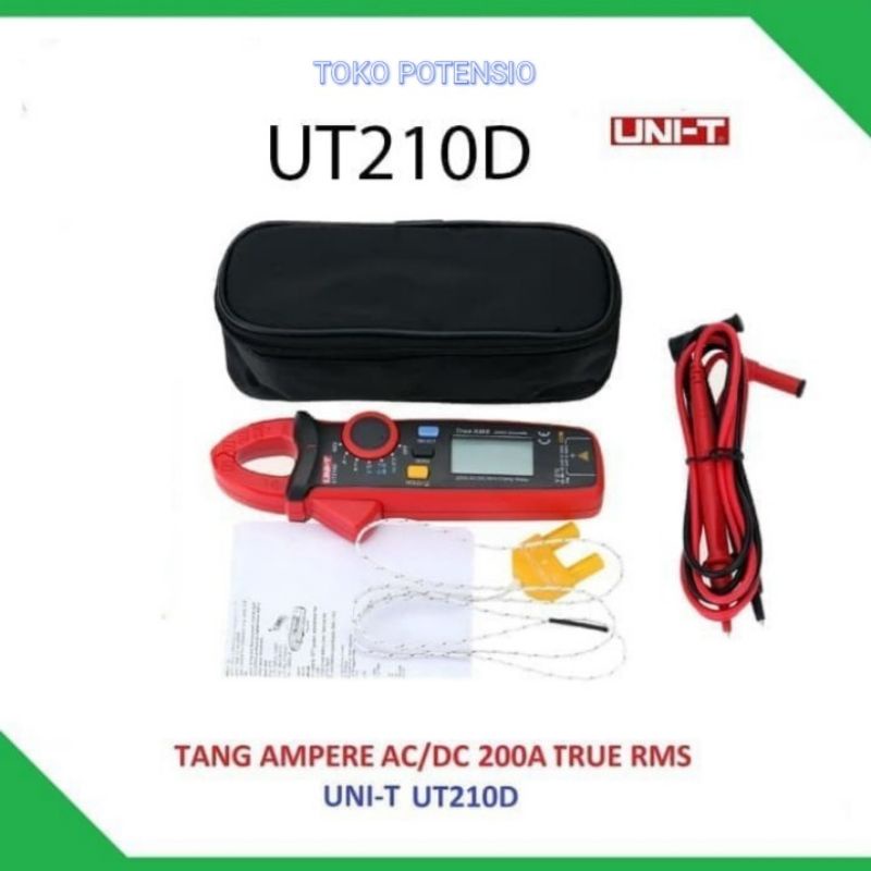 Jual TANG AMPER / CLAMP METER UNI-T UT210D AC-DC AMPER | Shopee Indonesia