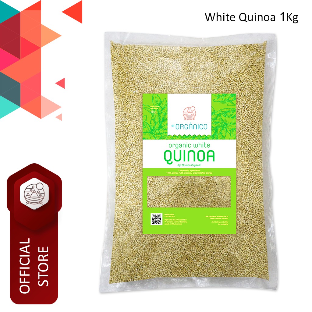 Jual White Quinoa Organic El Organico 1kg | Shopee Indonesia