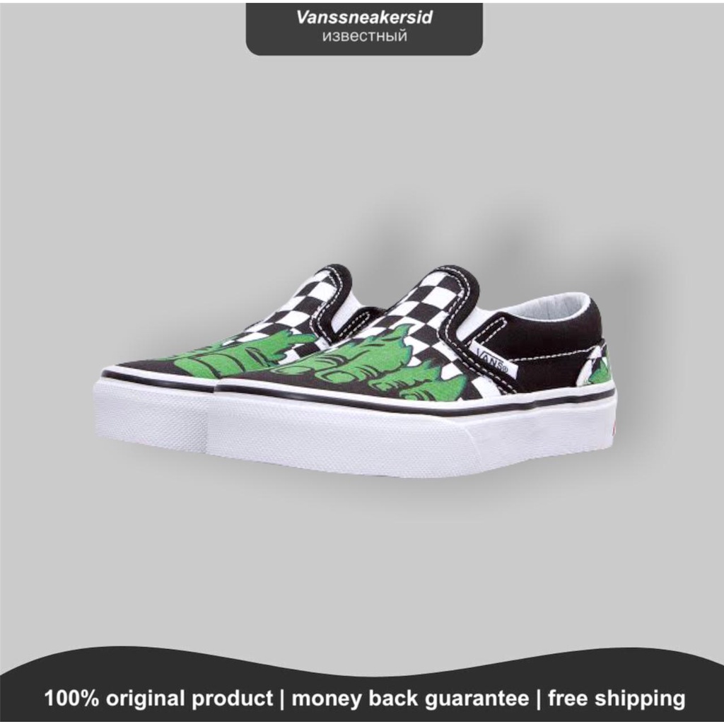 Jual VANS SLIP-ON CLASSIC x MARVEL HULK ORIGINAL | Shopee Indonesia