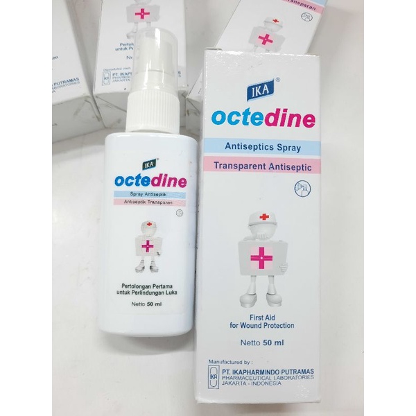 Jual OCTEDINE ANTISEPTIC DAN PENGERING LUKA 50ML | Shopee Indonesia