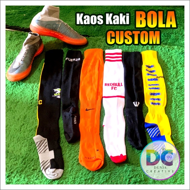 Jual KAOS KAKI SEPAK BOLA CUSTOM DC99 | Shopee Indonesia