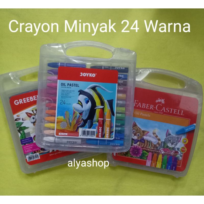 Jual Crayon Oil Pastel 24 Warna | Shopee Indonesia